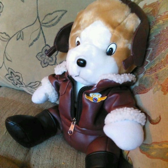 bears r us | Toys | Dog Pilot Aviator Outfit Old Fair Claw Machine ...